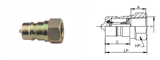 Hydraulic Oil Quick Coupling