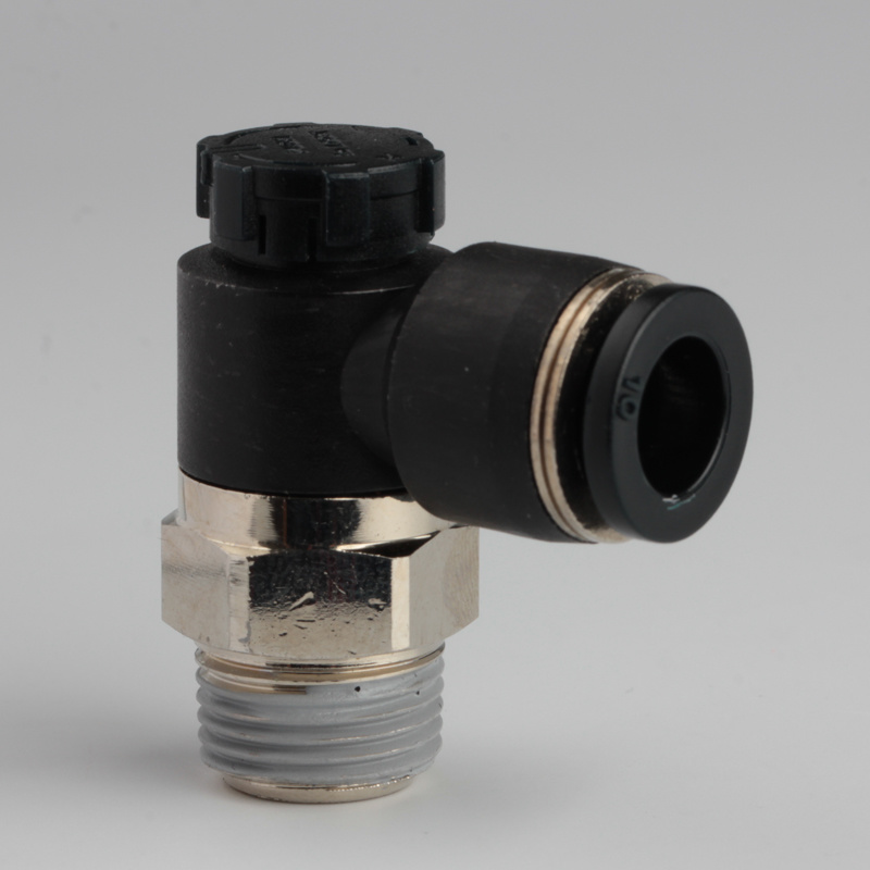 Xhnotion - Pneumatic Fittings Throttle Valve with Fixed Cap with 100% ...