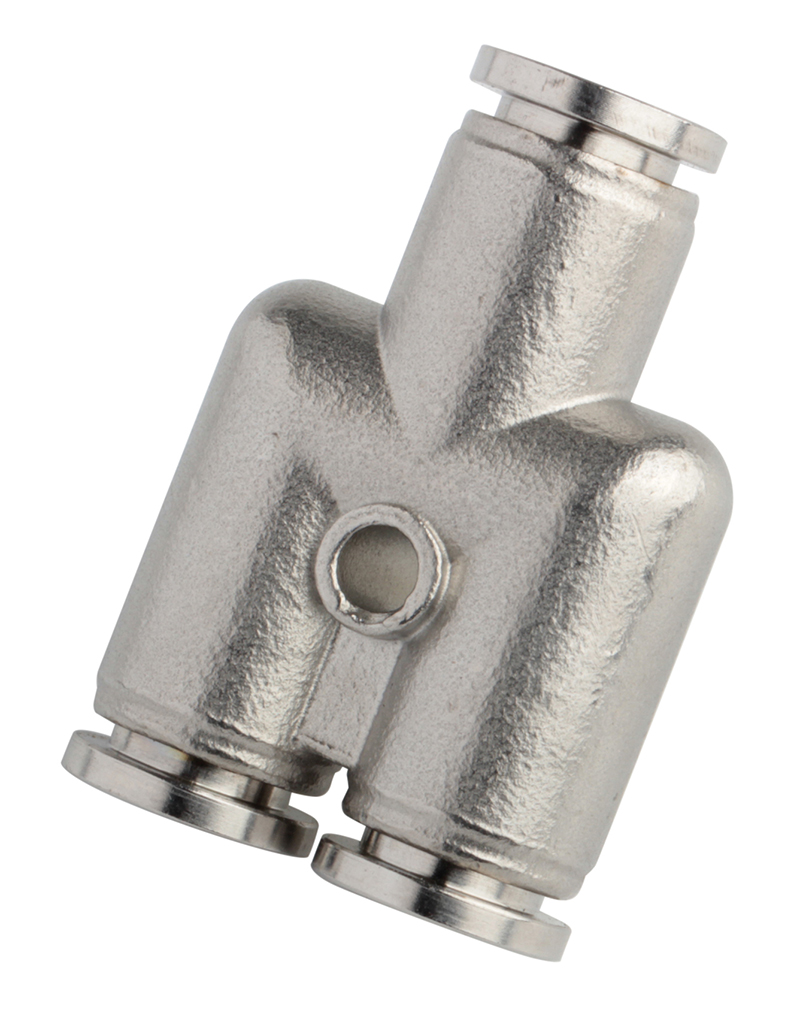Union Y Stainless Steel SS316L Fittings with Mounting Hole