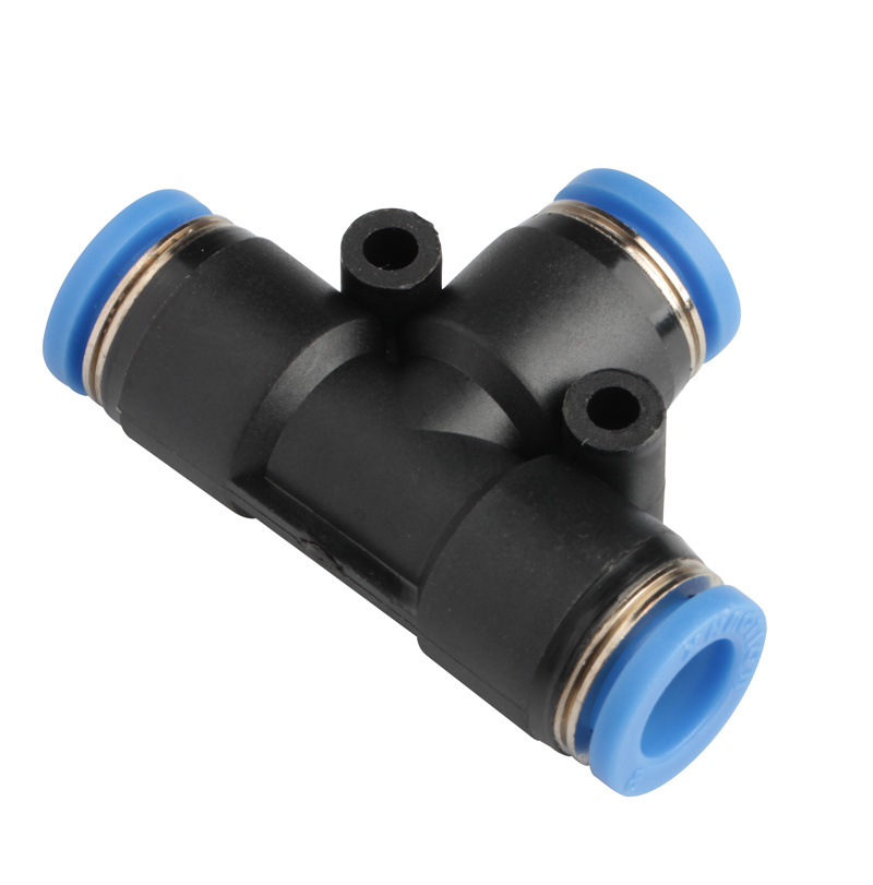 Xhnotion Pneumatic Union Tee Push-to-Connect Air Hose Fitting with 100% ...